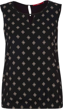 s.Oliver Damen 120.10.005.10.100.2038012 Bluse, Black AOP, 32