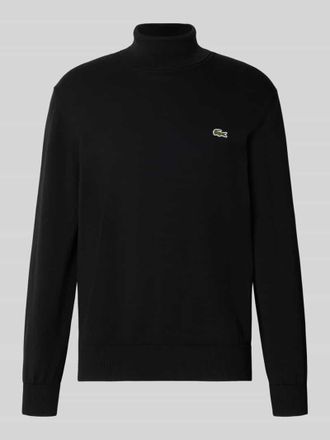 Lacoste Regular Fit Pullover aus reiner Baumwolle