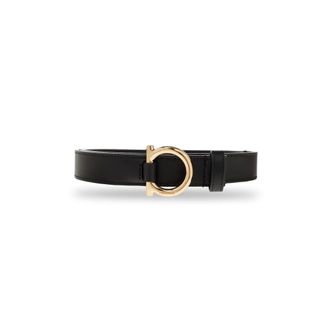 Ferragamo Femme, Accessoires, Noir, Taille: 75 CM Donna H25 Belt