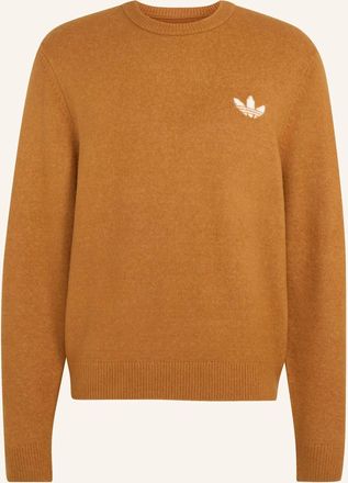 adidas Originals Adidas Originals Trefoil Essentials Strickpullover braun