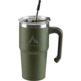 McKinley Trinkbeh&auml;lter Becher Thermo 0,6L Strohhalm