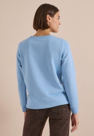 Cecil Sweatshirt mit Elastiksaum und Tunnelzug