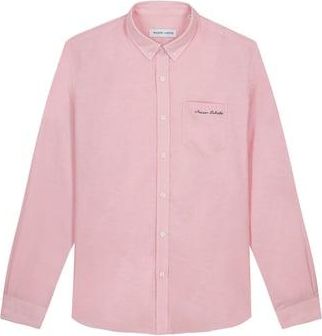 Maison Labiche Chemise droite Carnot brod&eacute;e en coton