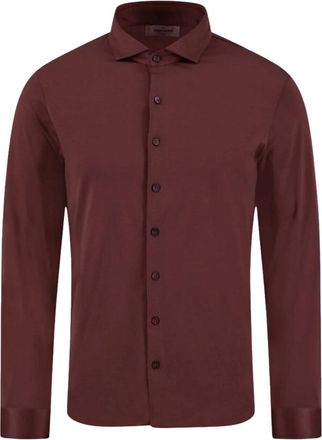 Gran Sasso Homme, Chemises, Rouge, Taille: 3XL Chemise Manches Longues 60120