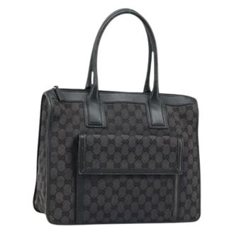 Gucci Pre-owned GG Canvas Hand Bag - Femme - Pre-owned - Noir - Taille: ONE Size