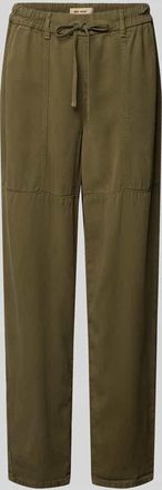 Mos Mosh Straight Fit Stoffhose aus reinem Lyocell Modell Maison