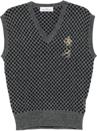 Vivienne Westwood Herren, Strickwaren, Grau, SGr&ouml;&szlig;e