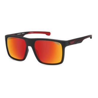 Carrera Schwarze/Rote Multilayer-Sonnenbrille - - Accessories - Herren - Schwarzk - 57 MM