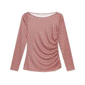Maliparmi Jersey-T-Shirt mit Mikromuster - - Tops - Damen - Mehrfarbig - M