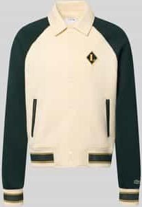 Lacoste Regular Fit Sweatjacke aus Baumwoll-Mix