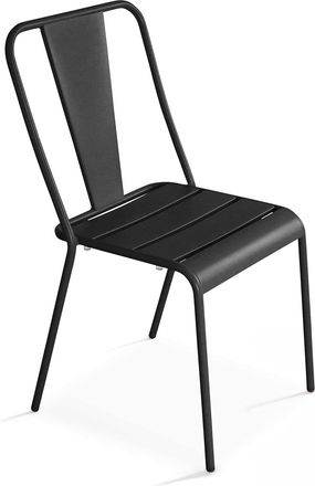 Oviala Dieppe Stuhl aus Metall im Industriestil