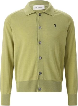 Ami Homme, Pulls, Vert, Taille: L Ami de Coeur Cardigan