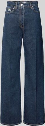 Lacoste Wide Fit Jeans mit Logo-Detail