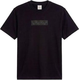 Calvin Klein T-shirt col rond droit &agrave; broderie