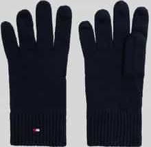 Tommy Hilfiger Handschuhe aus Baumwoll-Kaschmir-Mix Modell ESSENTIALS FLAG