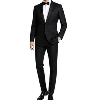 Bharnaba Herren, Anz&uuml;ge, Schwarzk, 2XLGr&ouml;&szlig;e
