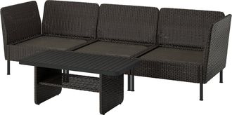 IKEA VITTSK&Auml;R 3er-Sitzgruppe