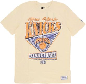 New Era Homme, Tops, Beige, Taille: S Nba Ce Tee Neykni Original Team Colors