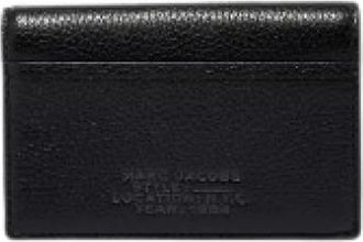 Marc Jacobs Femme, Accessoires, Noir, Taille: ONE Size The Leather Small Bifold Wallet