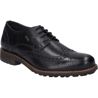 Josef Seibel Herren Halbschuh Jasper 53 in schwarz