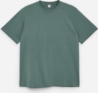 Arket Lockeres T-Shirt 220 GSM -Grün