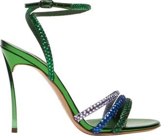 Casadei Femme, Chaussures, Vert, Taille: 36 EU Blade Sandal Andromeda