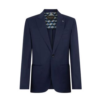 Billionaire Boys Club Homme, Costumes, Bleu, Taille: M Blazer &agrave; revers