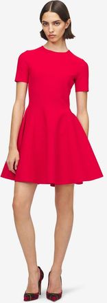 Alexander McQueen Fit-and-Flare-Minikleid - Item 863054Q1BGL6195