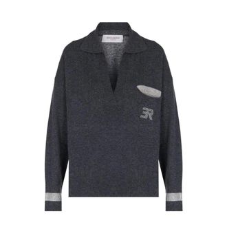 Ermanno Scervino Maglia in lana - - Knitwear - Damen - Grau - XS