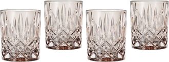 Nachtmann Whisky Gl&auml;ser, 4-teiliges Set, 295 ml, Taupe, Noblesse, 104242B, Tumbler aus Kristallglas, Whiskygl&auml;ser sp&uuml;lmaschinenfest