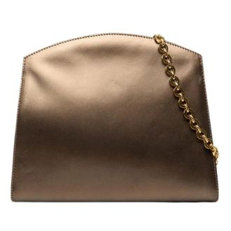 Ferragamo Pre-owned Vintage Leder Schultertasche - - Pre-owned - Damen - Braun - ONE SIZE