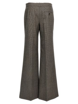 Stella McCartney Womens Gray Wool Flared Pants