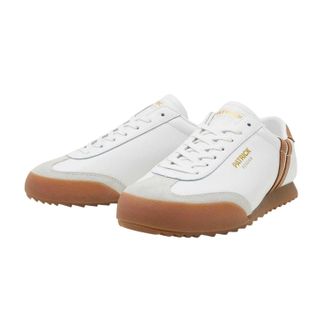 Patrick Bergan Sneaker f&uuml;r Herren, Leder (Wei&szlig;/Hellbraun)