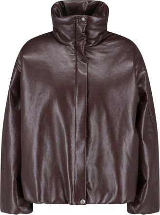 Anine Bing Gepolsterte Lederjacke Cyrus