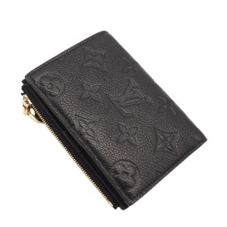 Louis Vuitton Portefeuille Pre-owned Monogram Empreinte (bi-fold) - Femme - Pre-owned - Noir - Taille: ONE Size