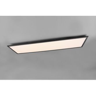 Reality Plafonnier Rectangulaire Moderne Led Dimmer 34w Alpha Noir Trio Lighting