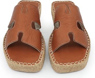 Bonateks Damen DERBTRLK100189 Wedge Sandal, Bronze, 39 EU