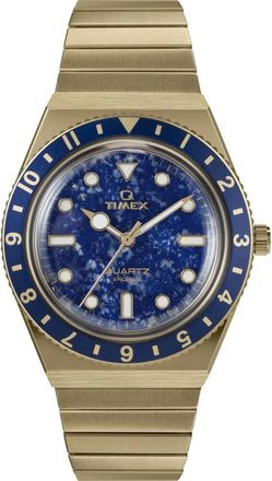 Timex Uhren - Quarz-Analoguhr Q Timex - Gr. unisize - in Blau - f&uuml;r Damen