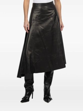 k&uuml;lson panelled A-line skirt - Schwarz