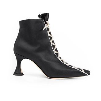 Manolo Blahnik Femme, Chaussures, Noir, Taille: 39 EU Bottines Nolhac