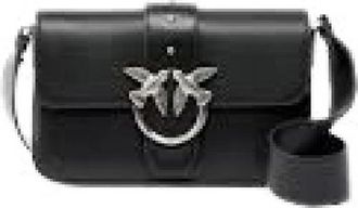 Pinko Pinko, Femme, Sacs, Noir, Taille: ONE Size Mini sac bandouli&egrave;re souple Love One