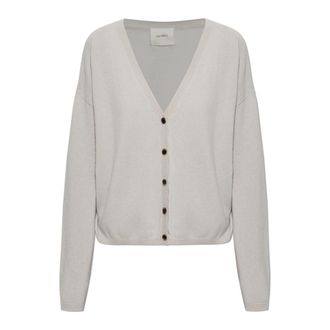 Lisa Yang Abby Kaschmir Cardigan - - Knitwear - Damen - Grau - S