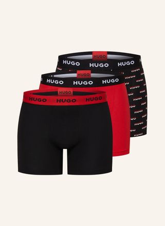 HUGO BOSS Hugo 3er-Pack Boxershorts rot