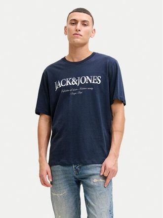 Jack & Jones Jack & Jones T-Shirt Evin 12290173 Blau Regular Fit