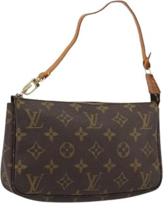 Louis Vuitton Pre-owned Accessory Pouch - Femme - Pre-owned - Brun - Taille: ONE Size