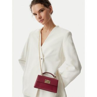 Furla Handtasche Furla 1927 Mini WE00423 ARE000 CN CGQ00 Dunkelrot