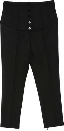 Jacquemus Femme, Pantalons, Noir, Taille: 34 FR Pantalon