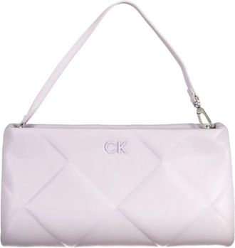 Calvin Klein Femme, Sacs, Violet, Taille: ONE Size Sac Violet avec Application de Logo