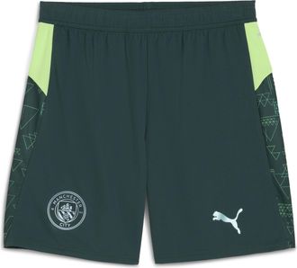 Puma Short 25/26 Manchester City Homme, Accessoires, Vert, 3XL