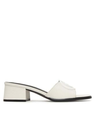 Guess Pantoletten FLJCNN LEP03 Wei&szlig;
